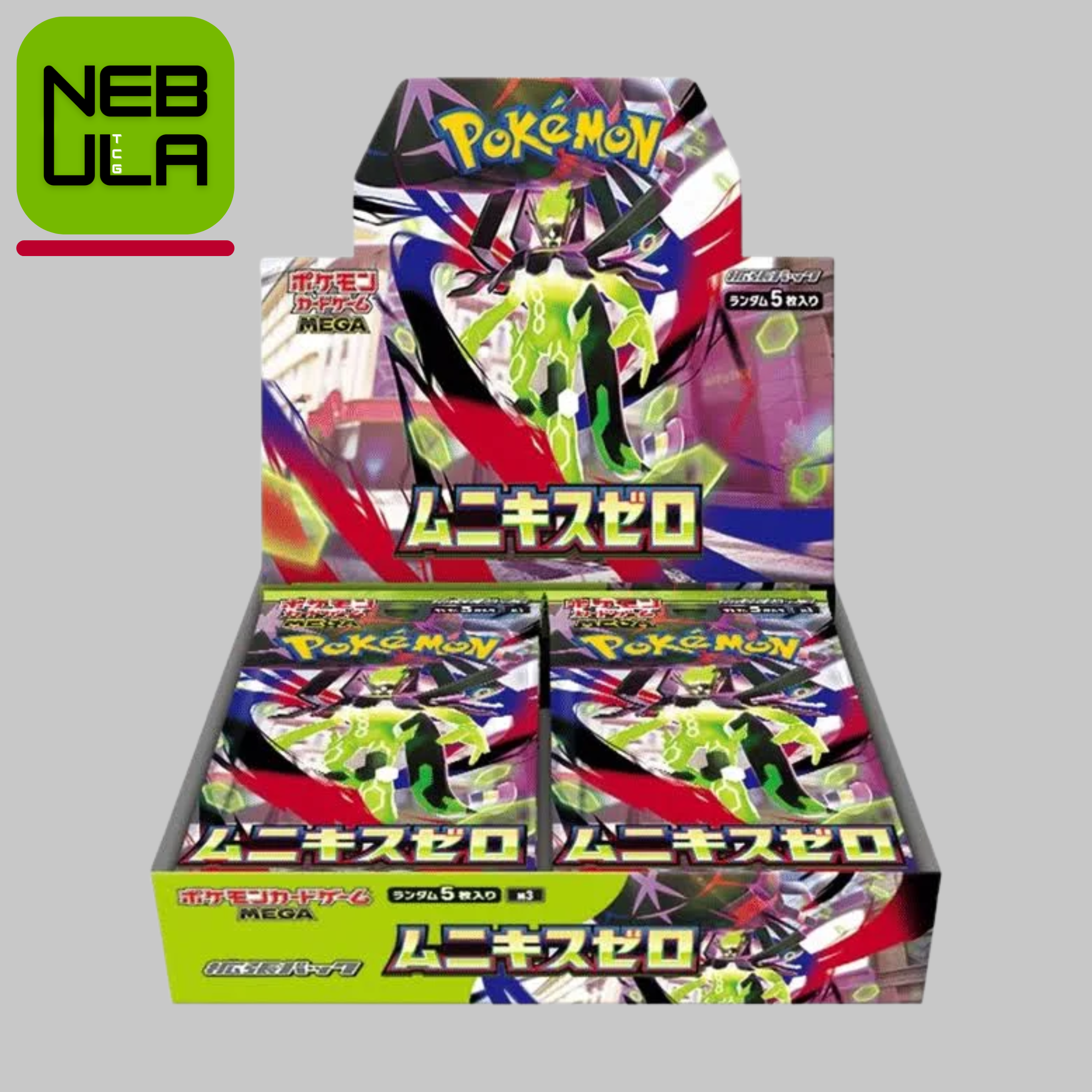 Pokémon Nihil Zero Munikis Zero M3 Booster Box [Japanese] – Nebula TCG